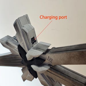 The Captain Sword, II Capitano LED Light-up Sword, Inspired by Genshin ...