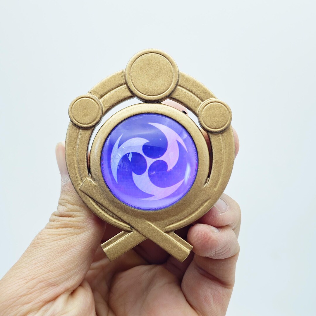 Inazuma LED Genshin Impact Vision, LED Light up Genshin Vision, Genshin ...