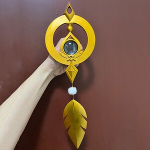 Scaramouche Vision, LED Genshin Impact Vision, Glowing Anemo Vision ...