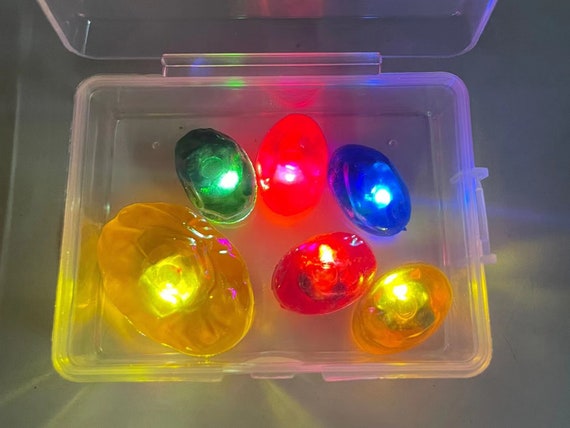 Infinity Stones LED Light up Infinity Gems Thanos Stones - Etsy UK