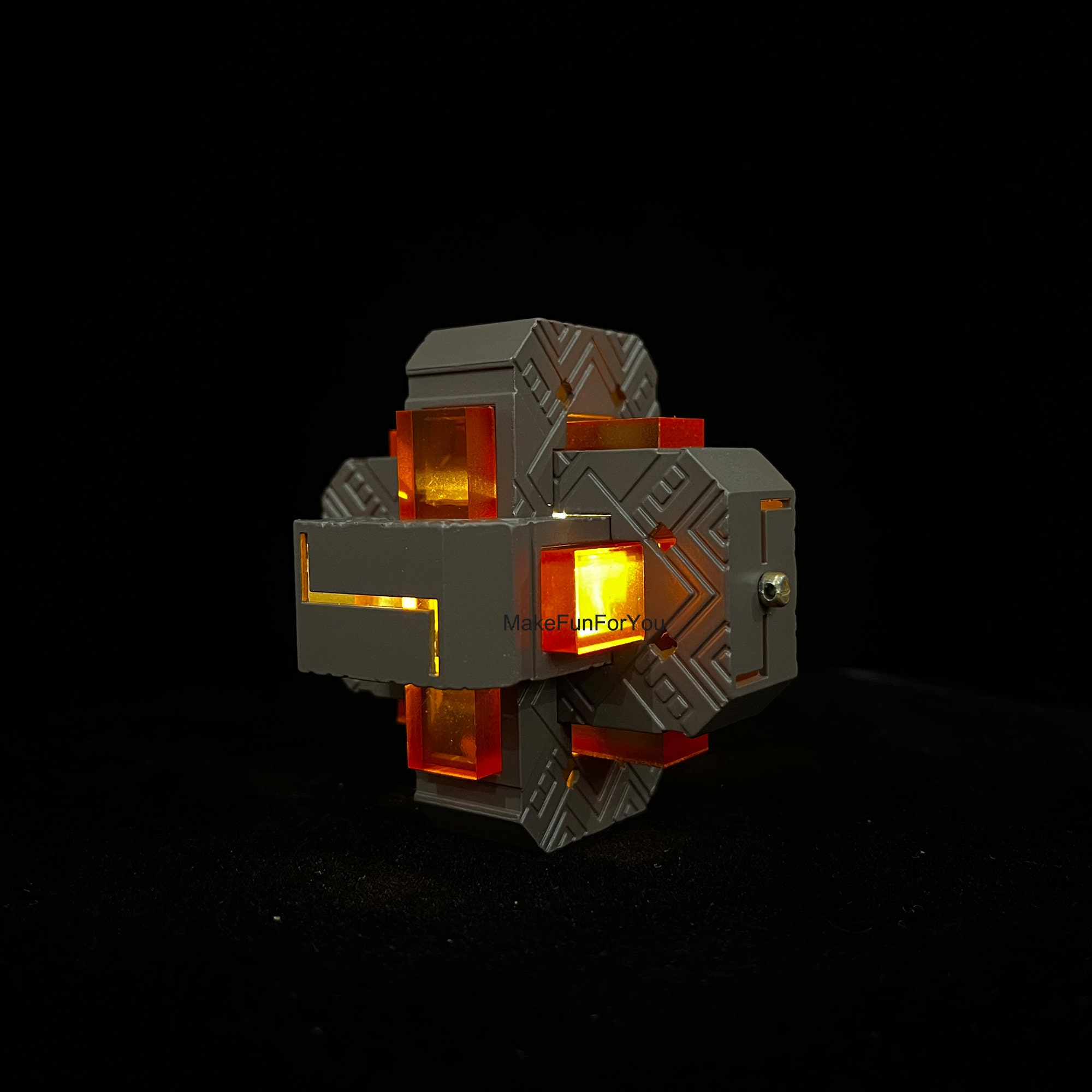 Zhongli Memory of Dust LED Light up Memory of Dust Genshin - Etsy