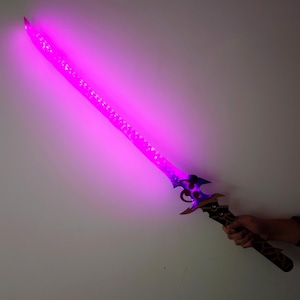 Raiden Shogun Weapon, Raiden Shogun LED Light-up Katana, Inspired by ...
