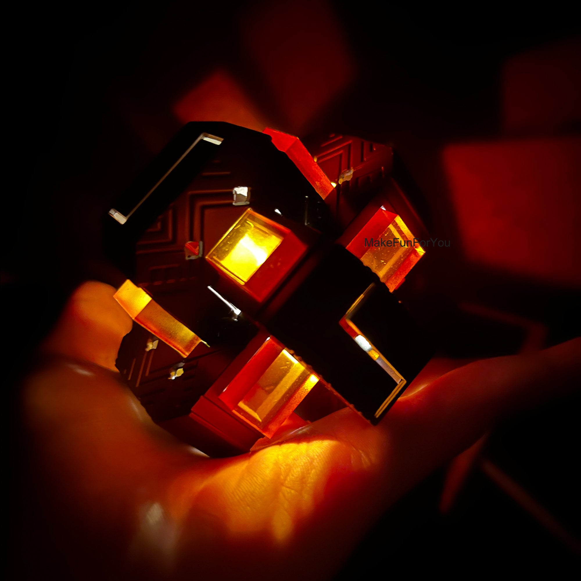 Zhongli Memory of Dust LED Light up Memory of Dust Genshin - Etsy
