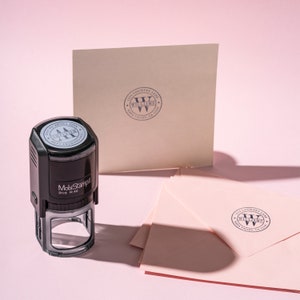 Custom Return Address Stamp, Personalized Self Inking Rubber Stamp ...