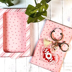 Mom Keychain/bag Charm With Elegant Box, Mother's Day, Mom's Gift, Love ...