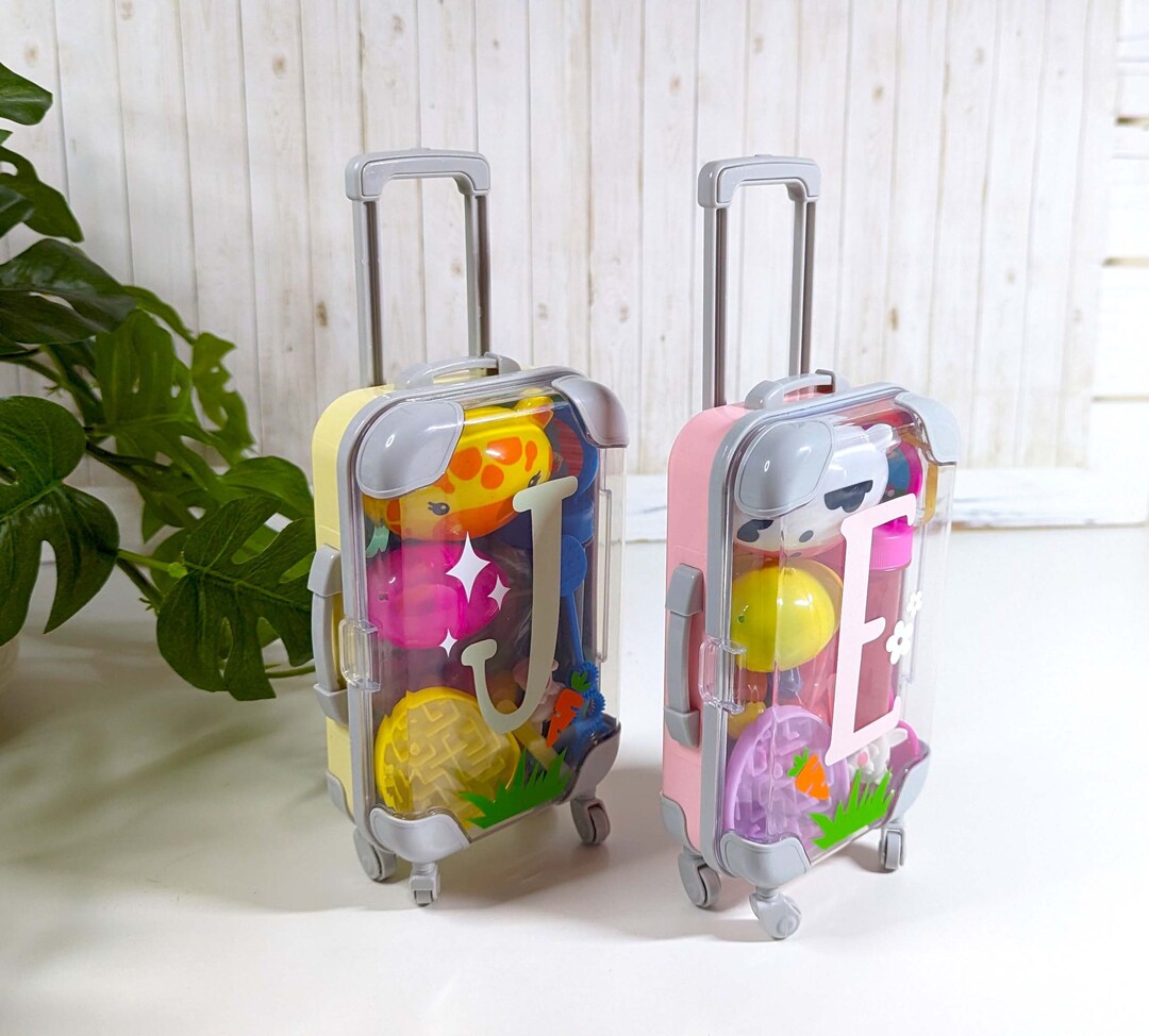 Personalized Easter Candy Suitcase, Easter Basket, Basket Stuffer, Kids ...