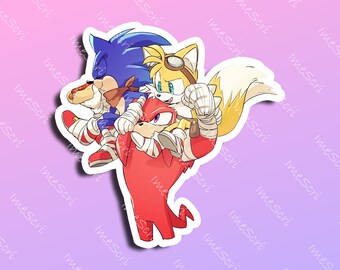 Sonic Tails Sticker - Etsy