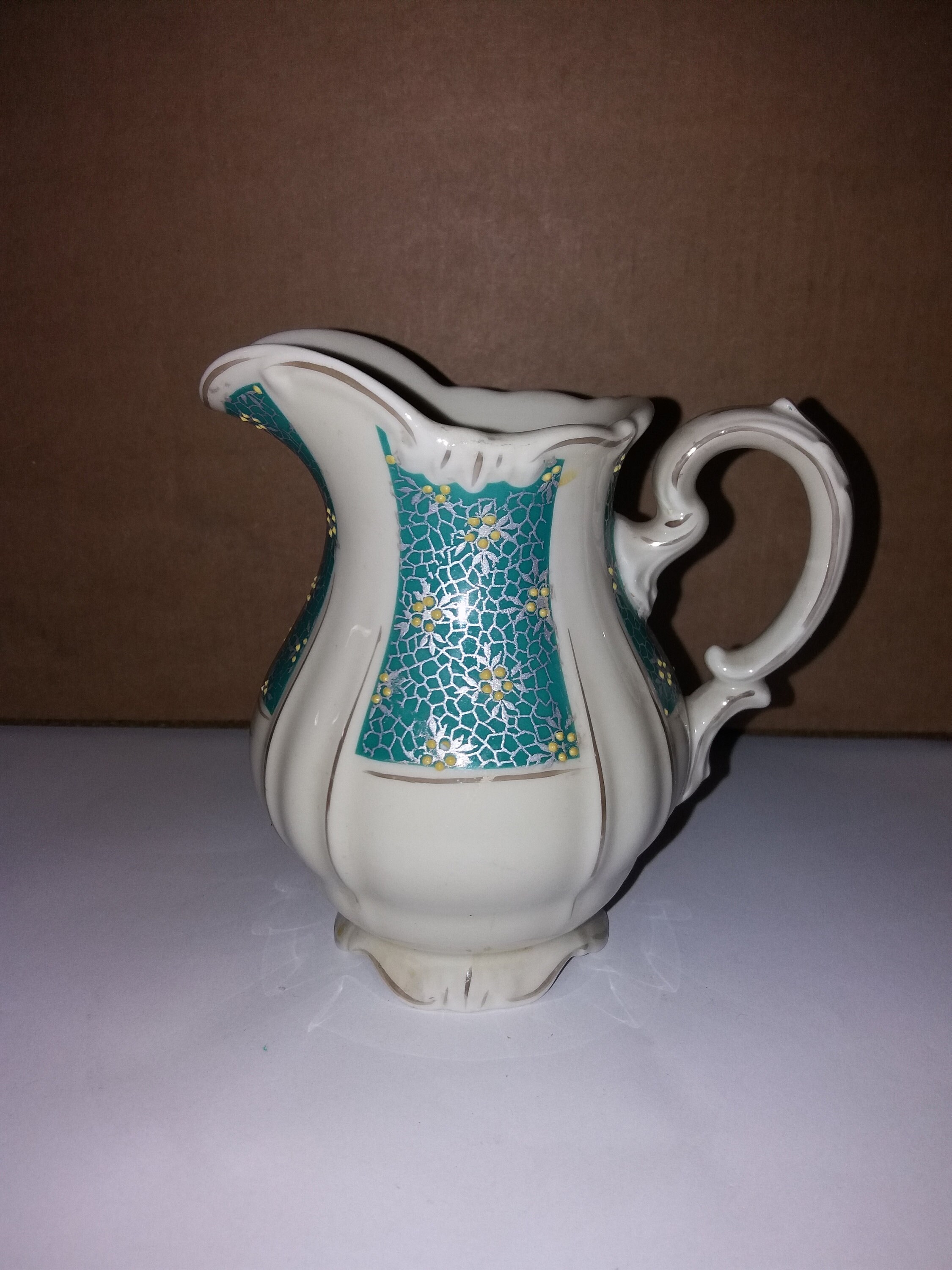 ALKA Kunst Kronach Coffee Set 3-part Decor JUWEL Coffee Pot Milk Jug ...