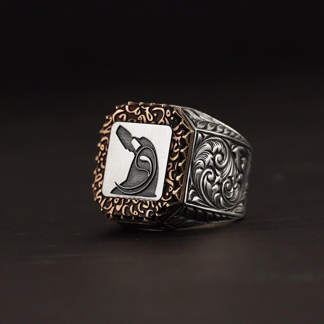 Silver Whirling Dervish Ring Mevlevi Sufi Ring Handmade - Etsy