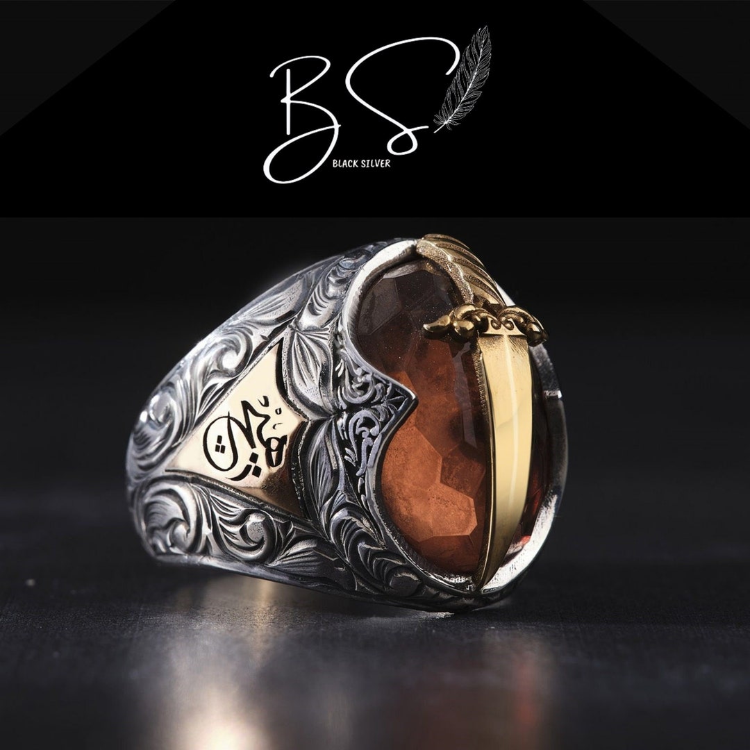 925K Silver Zultanite Men Ring, Ottoman Ring for Men, Brown Gemstone ...