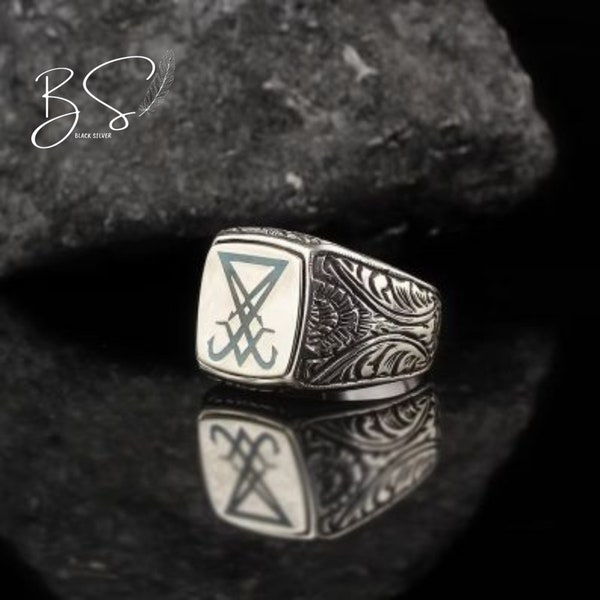 Vintage Lucifer Ring - Etsy