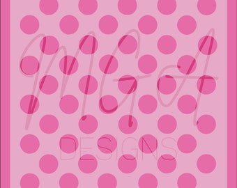 Chloe Dots Stencil Stencil Minis From the Stencil Studio. - Etsy UK