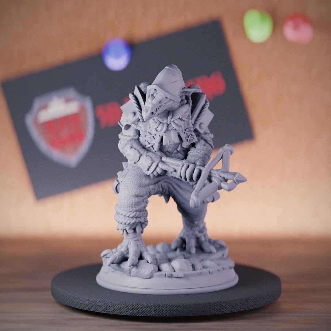 Kobold Archer Miniature Dnd Dragon Minion Servant Dungeons and Dragons ...