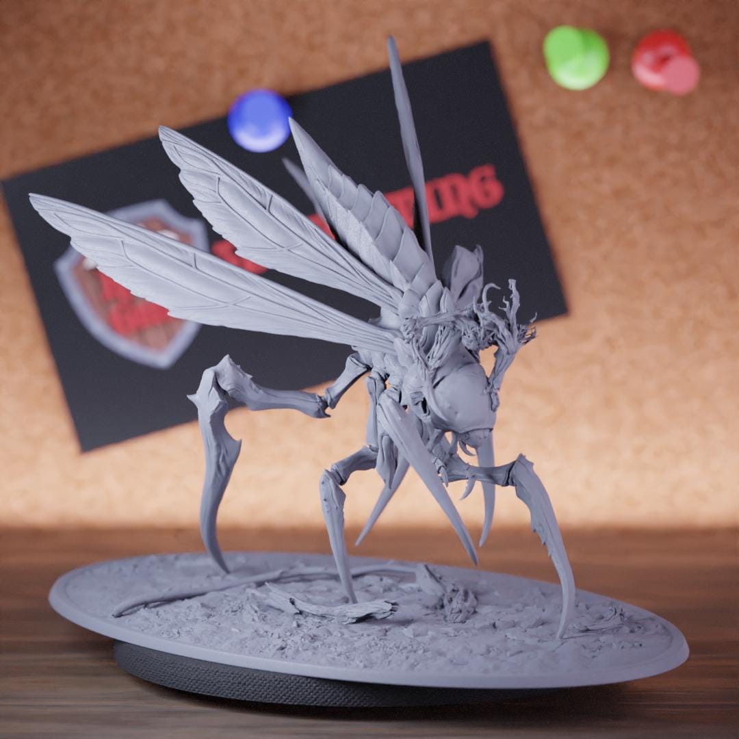 Giant Fly Rider Miniature Monster Giant Boss Mini Dungeons and Dragons ...