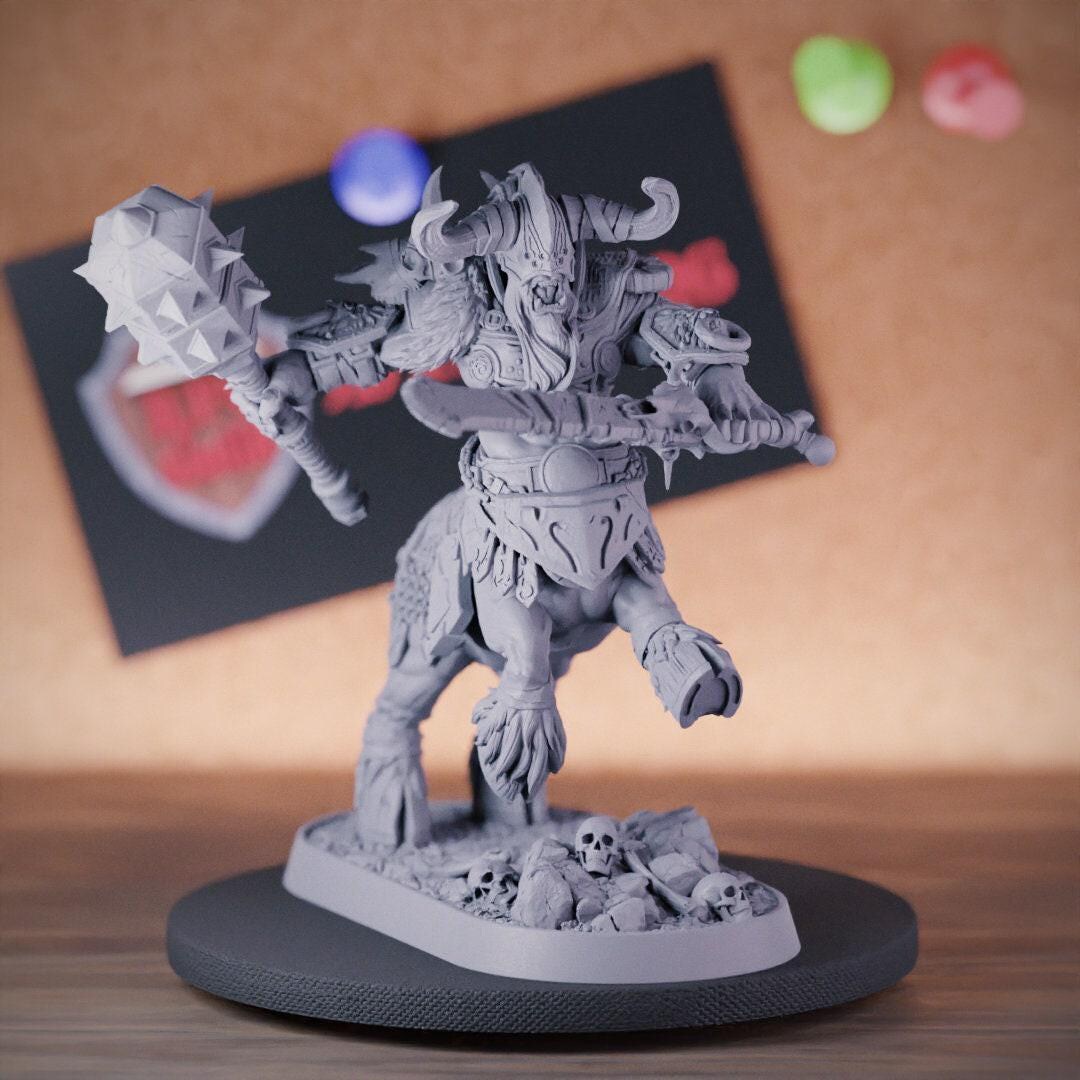 Centaur Miniature Warrior Monster Mini Dungeons and Dragons Mini RPG ...