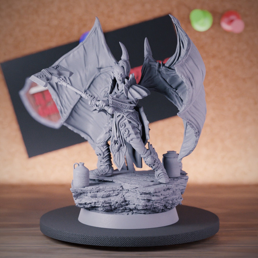 Vampire Female Boss Miniature Curse of Strahd Mini Dungeons and Dragons ...