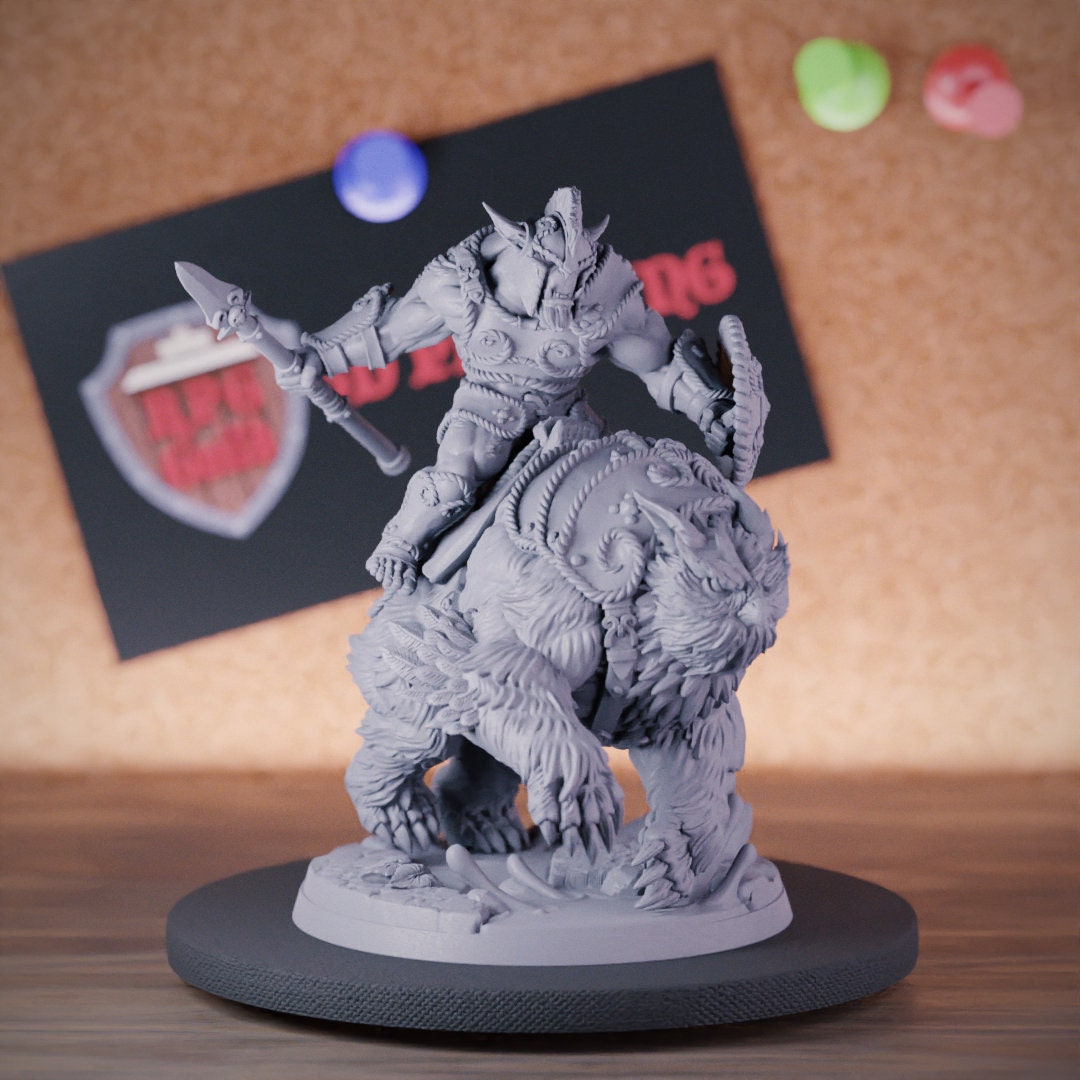 Bugbear Marauder Miniature Owlbear Dungeons and Dragons Mini RPG ...