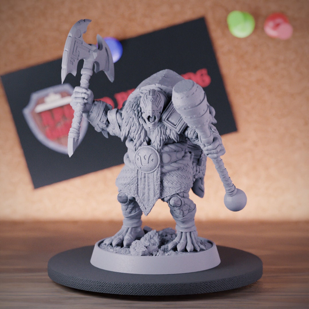Tortle Miniature Warrior Barbarian Dungeons and Dragons Mini - Etsy