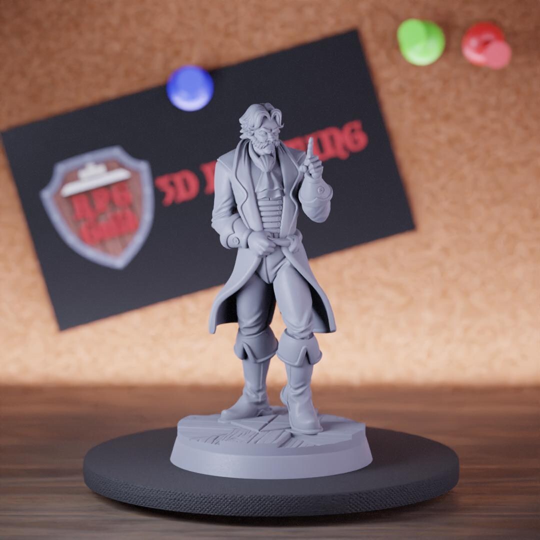 Noble Men Miniature Townfolk Aristocrat Mini Dungeons and Dragons RPG ...