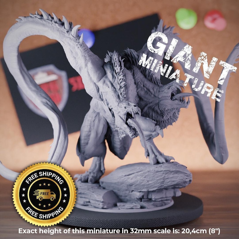 Demogorgon Miniature - Etsy