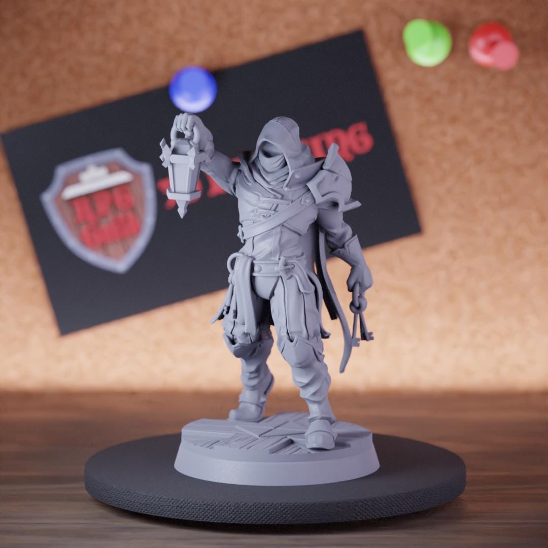 Key Keeper Miniature Caretaker Townfolk Mini Dungeons and Dragons RPG ...