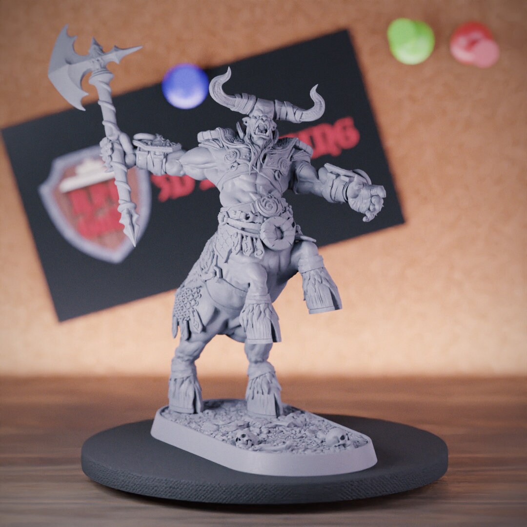 Centaur Miniature Warrior Hunter Monster Mini Dungeons and Dragons Mini ...