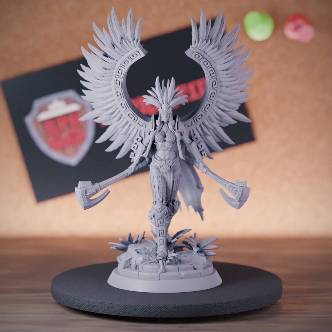 Amazon General Miniature Warrior Fighter Dungeons and Dragons Mini RPG ...