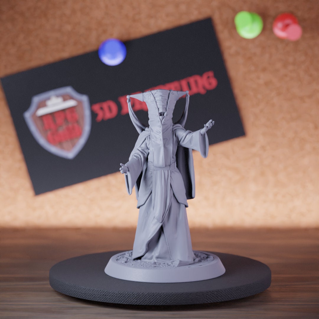 Desert Priest Miniature Cleric Mini Dungeons and Dragons Mini RPG ...