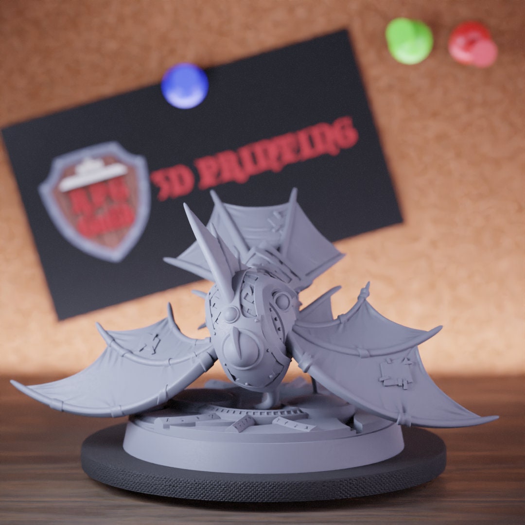 Flying Machine Part Miniature Automaton Dungeons and Dragons Mini RPG ...
