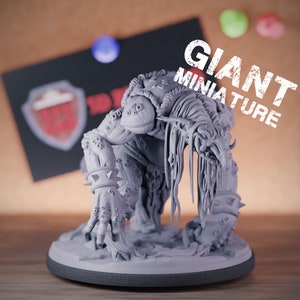 Swamp Troll Miniature Dnd Giant Dungeons and Dragons Mini RPG Tabletop ...