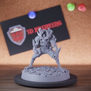 Forest Guard Miniature Leshy Monster Mini Dungeons and Dragons RPG ...