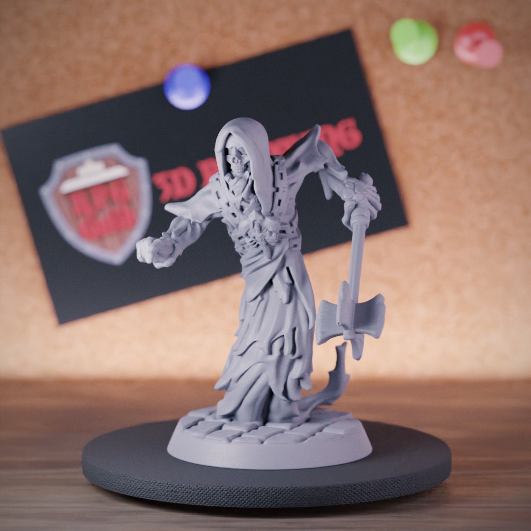 Banshee Miniature Undead Ghost Dungeons and Dragons Mini RPG Tabletop ...