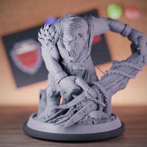 Ogre Miniature Monster Ogre Dungeons and Dragons Mini RPG Tabletop ...