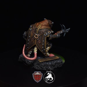 Ratman Painted Miniature Dungeons and Dragons Dnd RPG Mini Tabletop ...