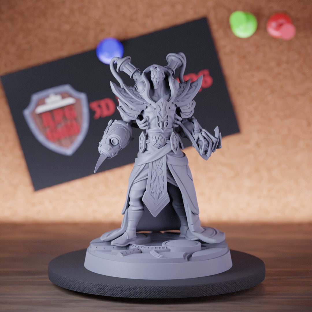 Evil Artificer Miniature Boss Mini Dungeons and Dragons Mini RPG ...