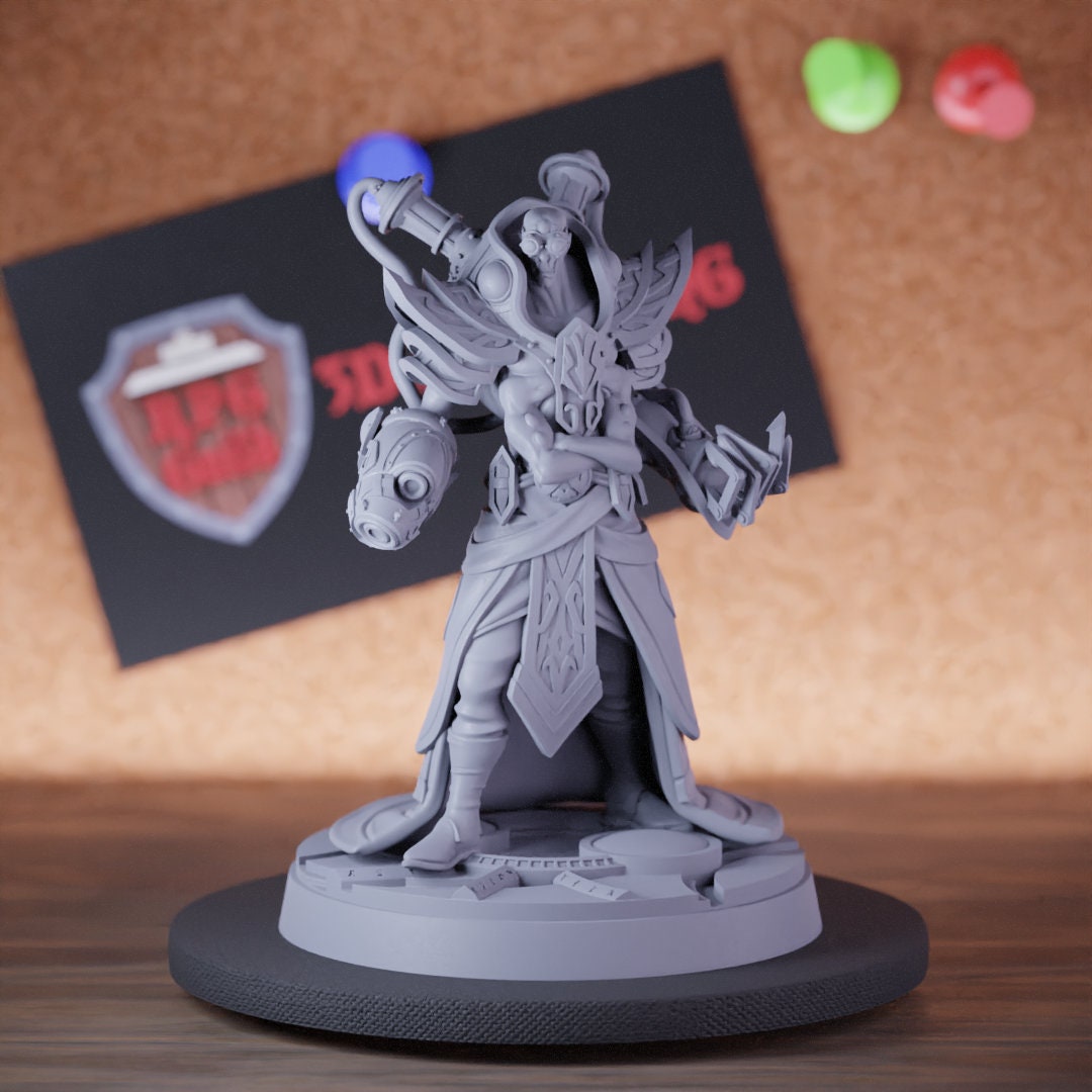 Vicious Artificer Miniature Machine Boss Mini Dungeons and Dragons Mini ...