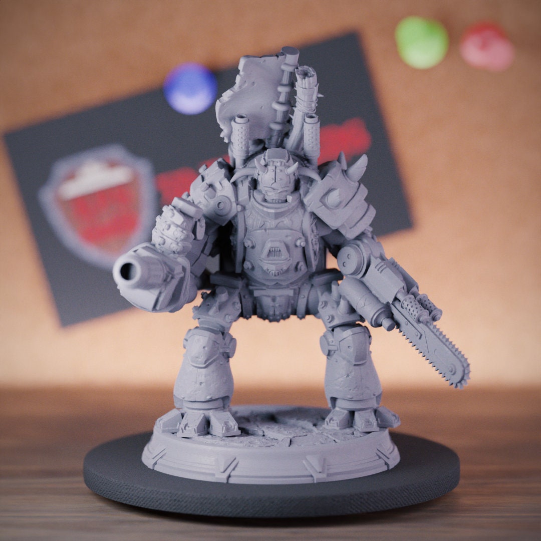 Battle Machine Robot Miniature Dungeons and Dragons Mini RPG Tabletop ...
