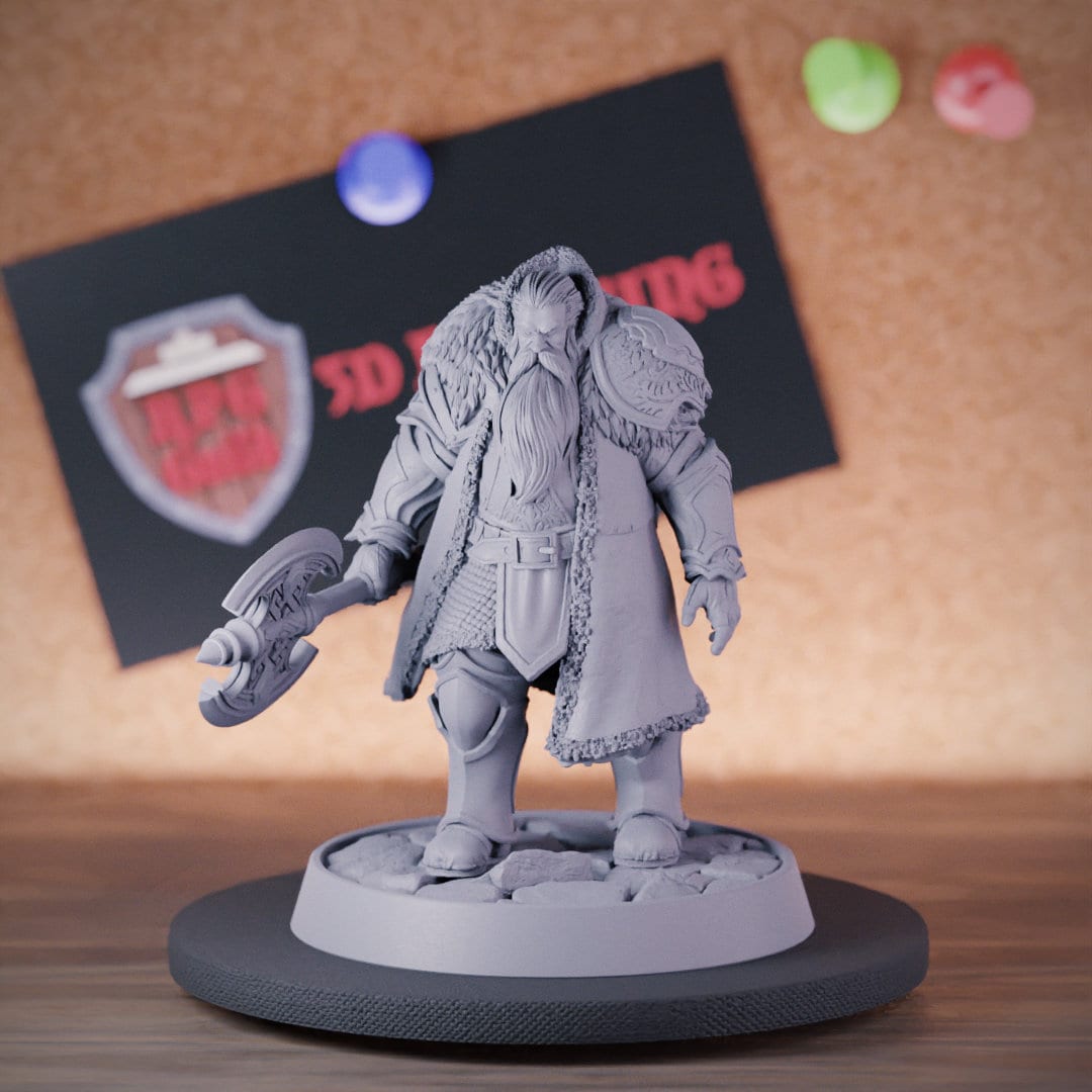 Baron Human Miniature Fighter Mini Dungeons and Dragons Mini RPG ...