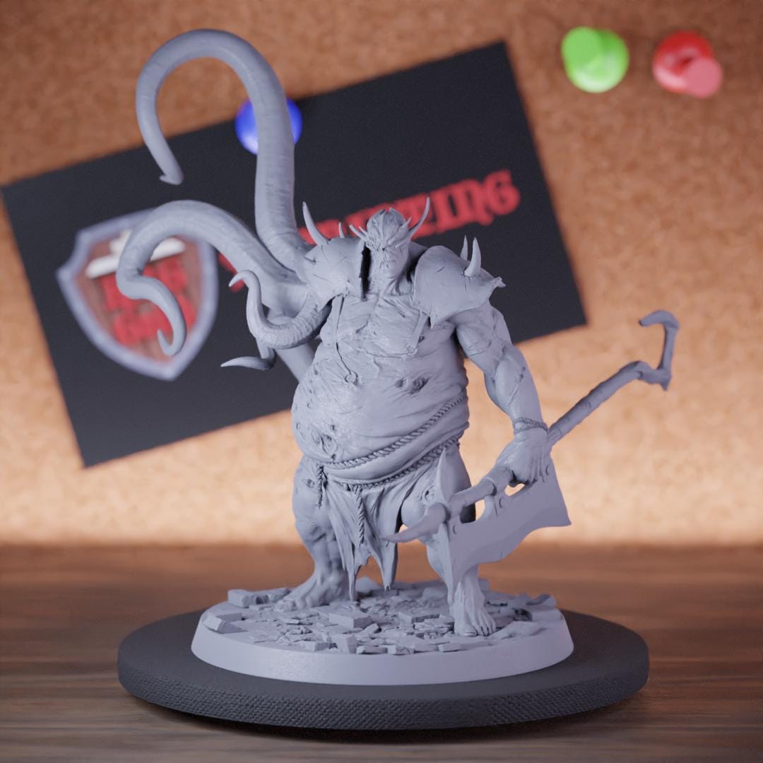 Corrupt Demon Miniature Monster Mini Dungeons and Dragons RPG Tabletop ...
