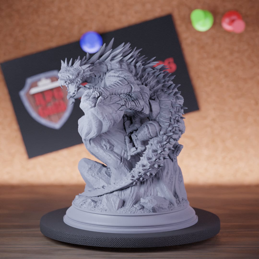 Basilisk Miniature Giant Monster Mini Dungeons and Dragons Mini RPG ...