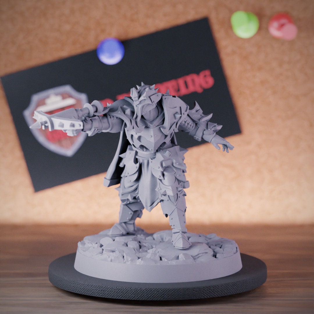 Dark Knight Crossbow Shooter Miniature Fighter Dungeons and Dragons ...