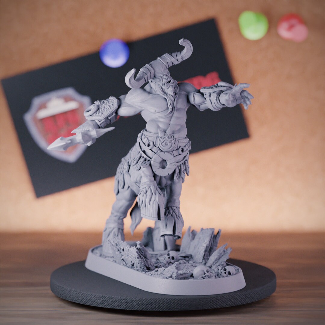 Centaur Miniature Warrior Monster Mini Dungeons and Dragons Mini RPG ...
