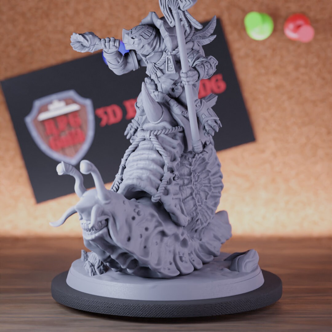 Tortolian Heavy Cavalry Miniature Beast Monster Dungeons and Dragons ...