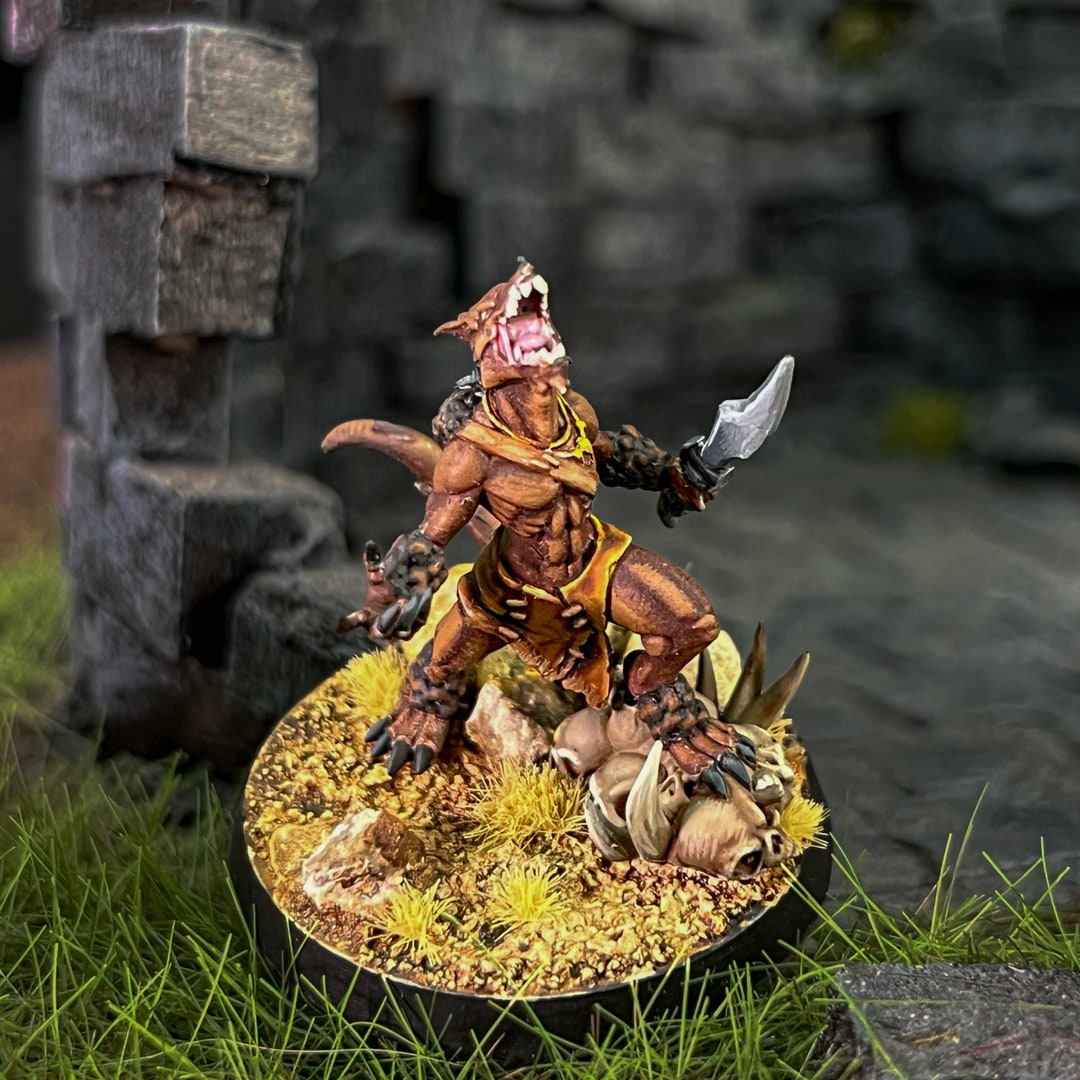 Kobold Warrior Commoner Painted Miniature Dungeons and Dragons Dnd RPG ...