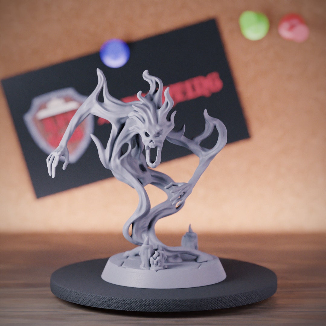 Ghost Miniature Dungeons and Dragons Mini RPG Tabletop Miniature Dnd ...