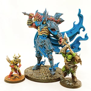 Bugbear Warrior Miniature Dnd Fighter Bugbear Dungeons and Dragons Mini ...
