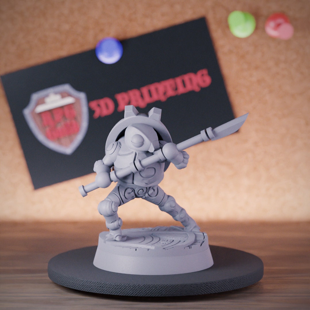 Clockwork Spawn Miniature Construct Minion Dungeons and Dragons Mini ...