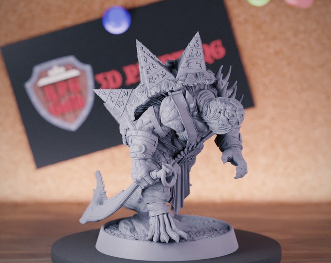 Tortle Fighter Warrior | Dnd Miniature |turtle Fighter| Miniatures for ...