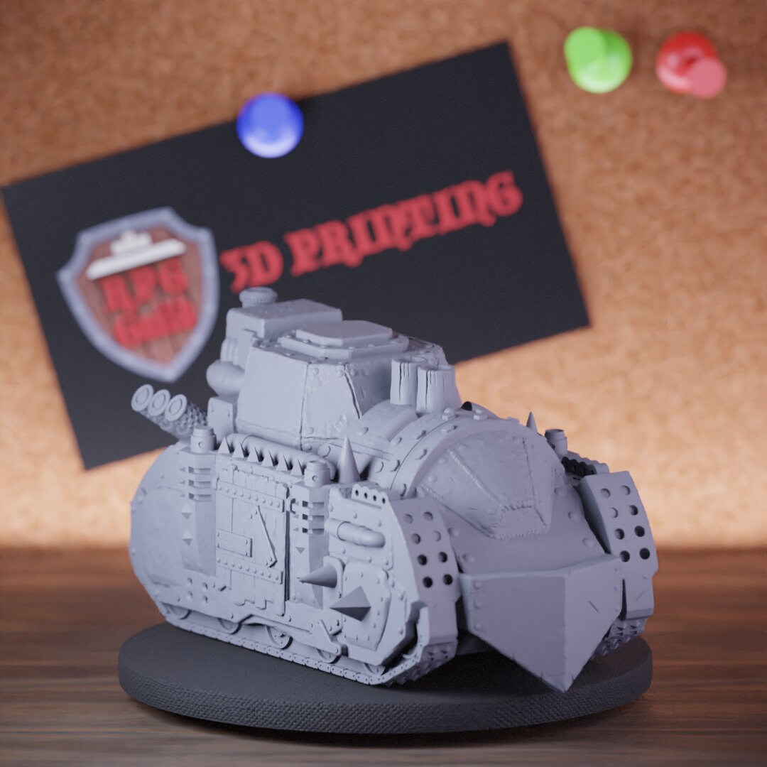 War Tank Miniature Dungeons and Dragons Mini RPG Tabletop Miniature Dnd ...
