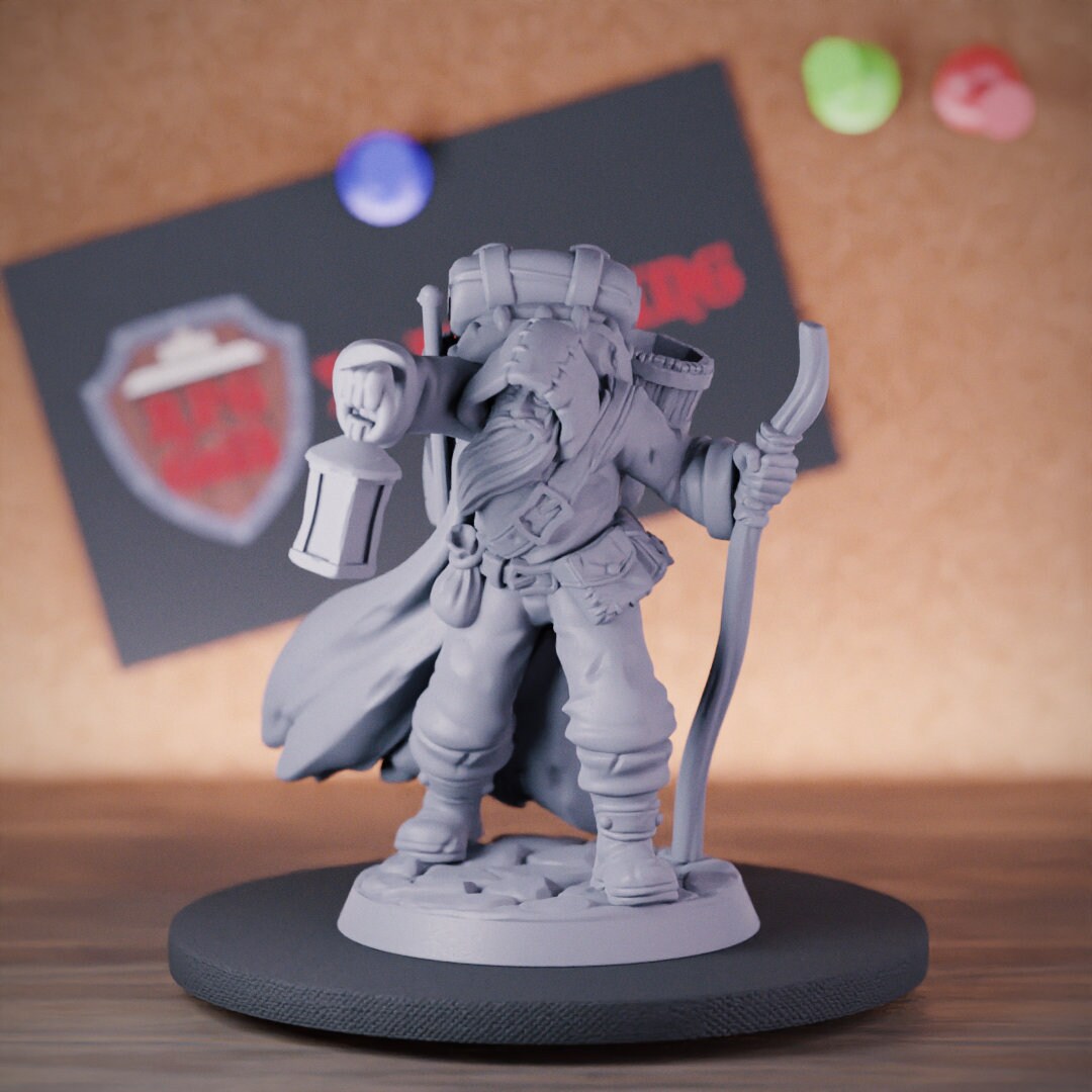 Merchant Miniature Dungeons and Dragons Mini RPG Tabletop Miniature Dnd ...